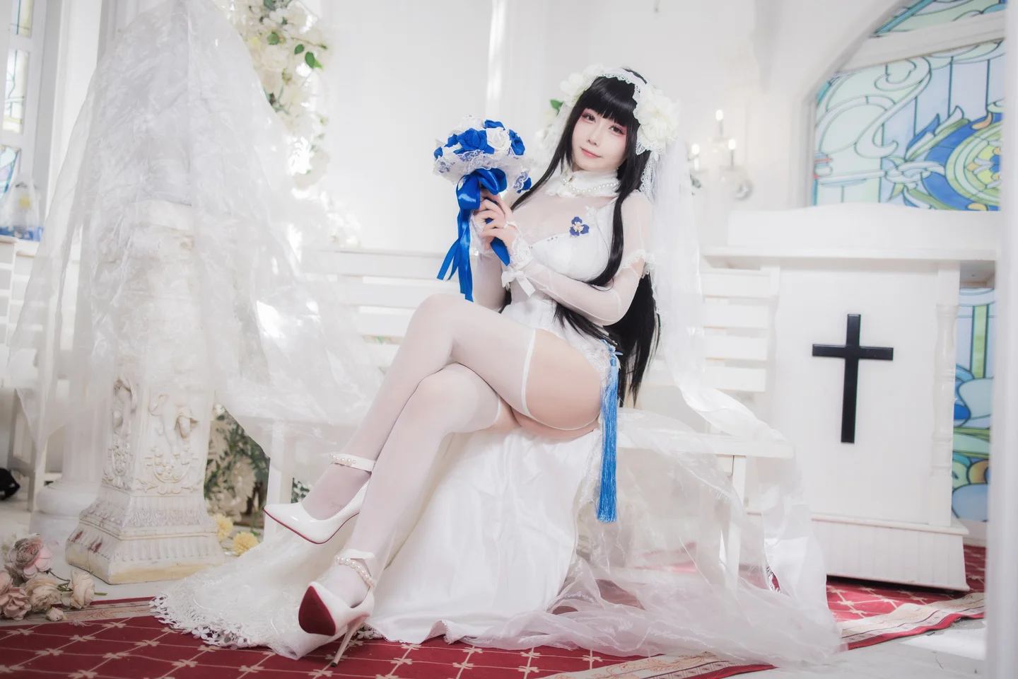 末夜787 - 95式婚纱 [34P] | 91绅士 | 超清写真集 | 91shenshi